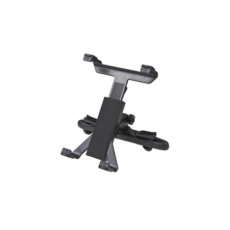 Tablethouder voor aan de hoofdsteun van de autostoel