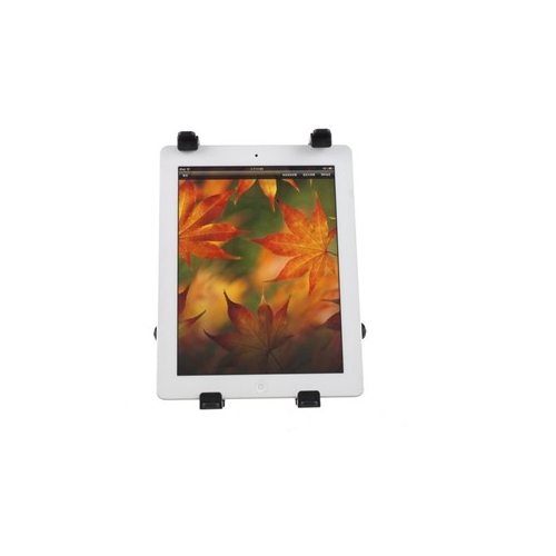 Tablethouder voor aan de hoofdsteun van de autostoel