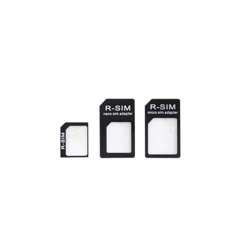 SIM kaart converter adapter set voor Micro SIM en Nano SIM